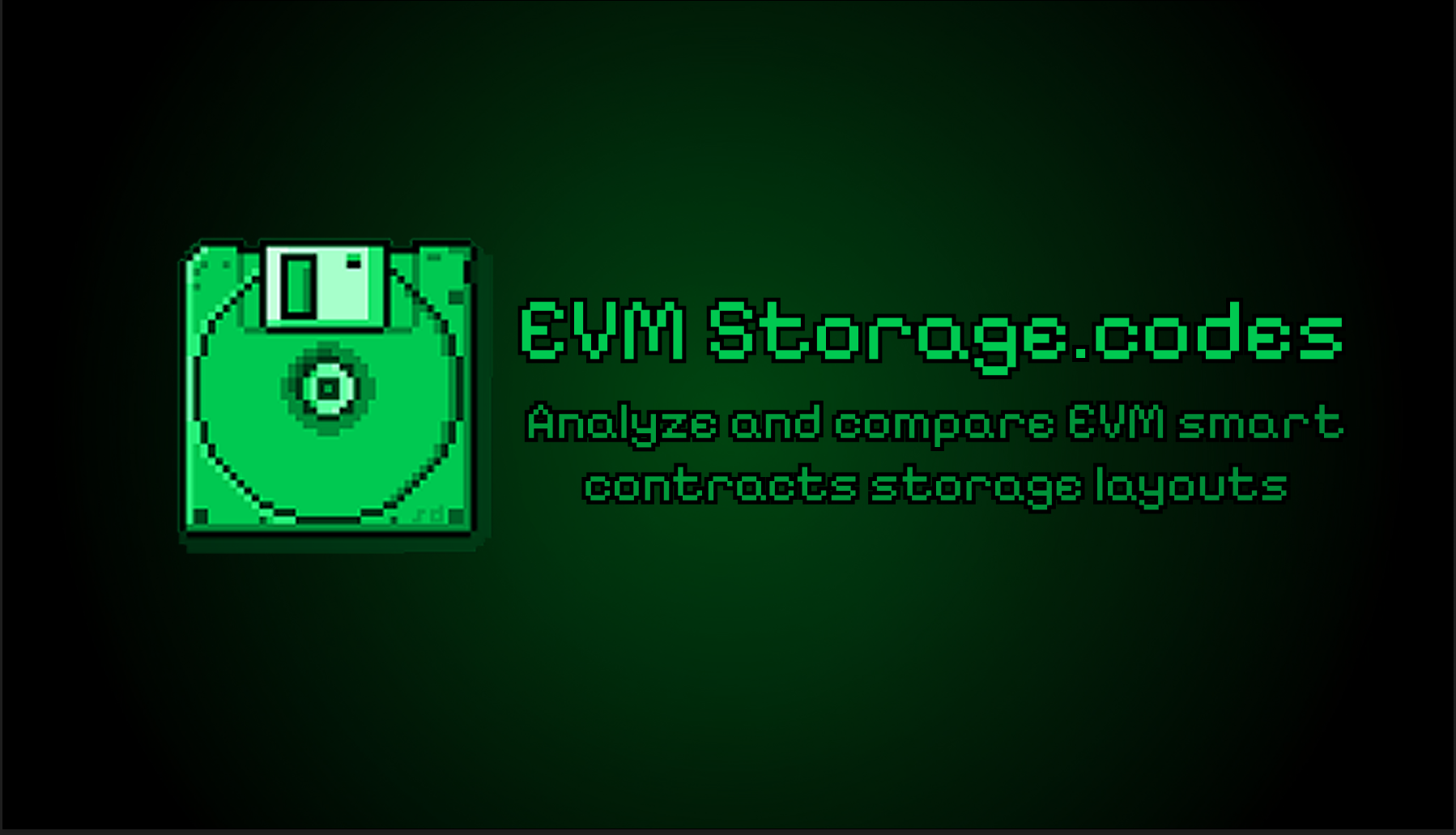 EVM-Storage.codes | EVM Smart Contract Storage Viewer and Comparator